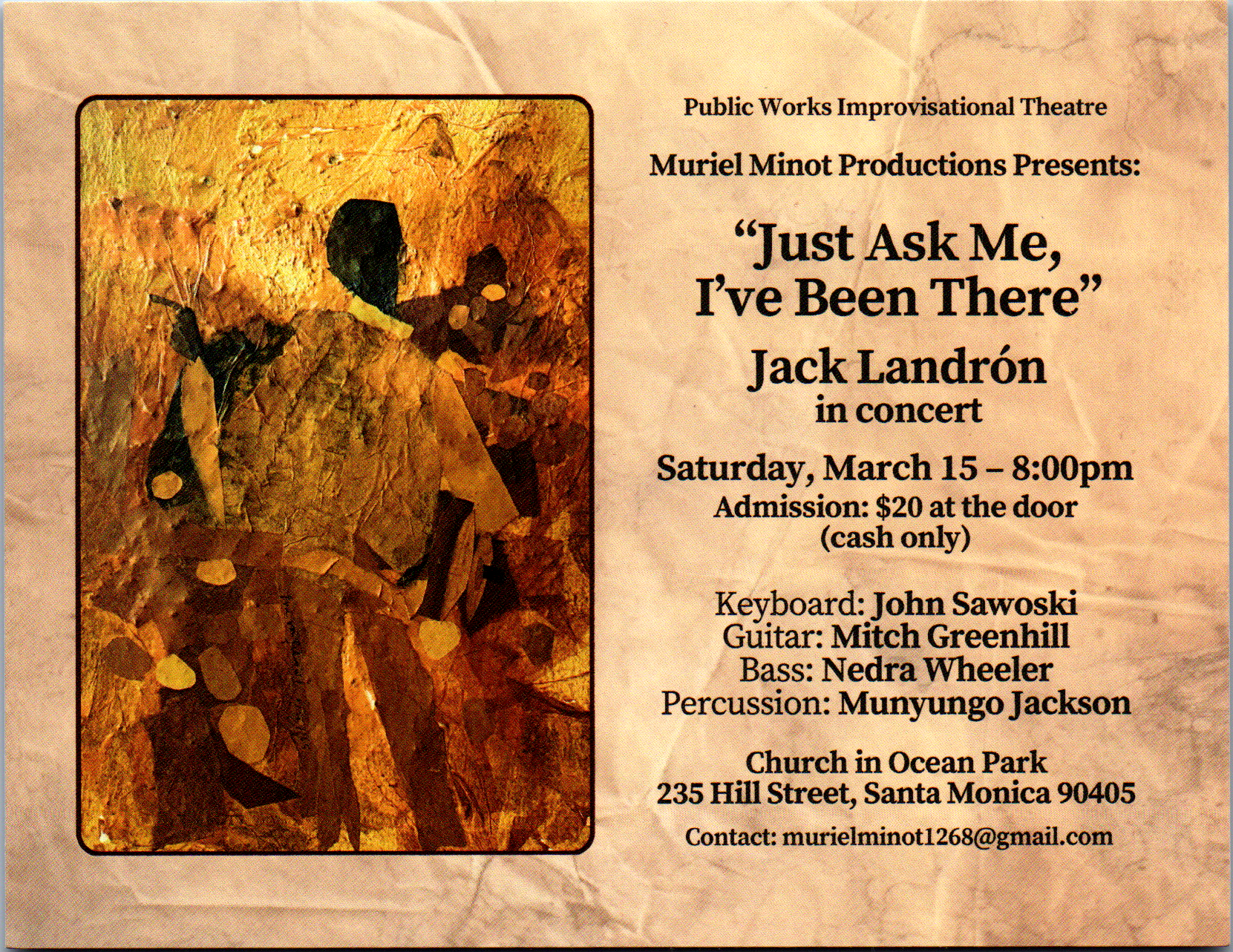 Folk Music Pioneer Jack Landrón March 15th, 2025 in Santa Monica – The ...